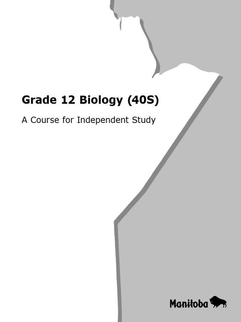 Grade 12 Biology 40S | PDF