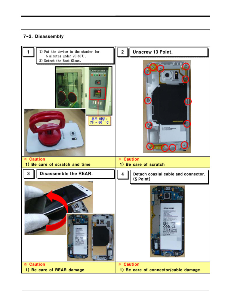 Samsung Galaxy s6 g920f Service Manual | PDF