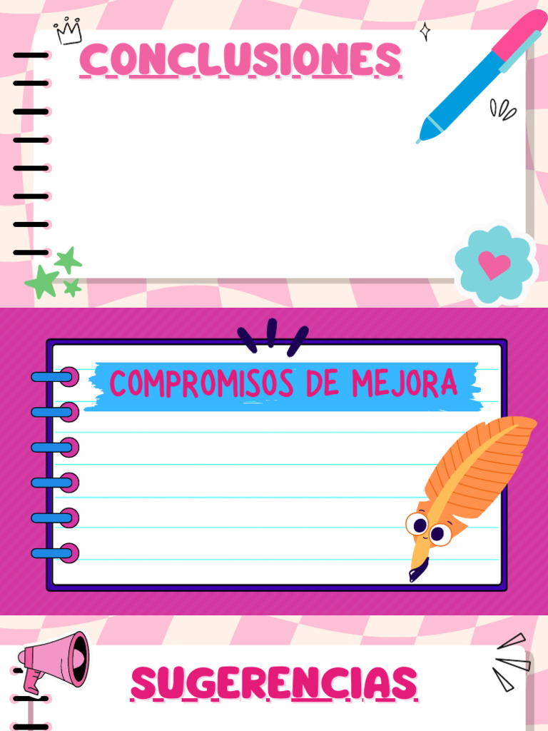 Presentación Amistad Libreta Juvenil Rosa | PDF