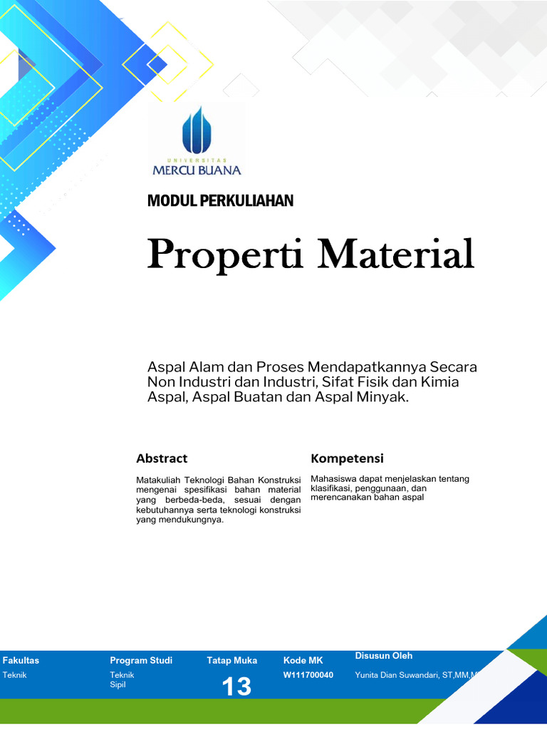 Modul 13 Properti Material | PDF