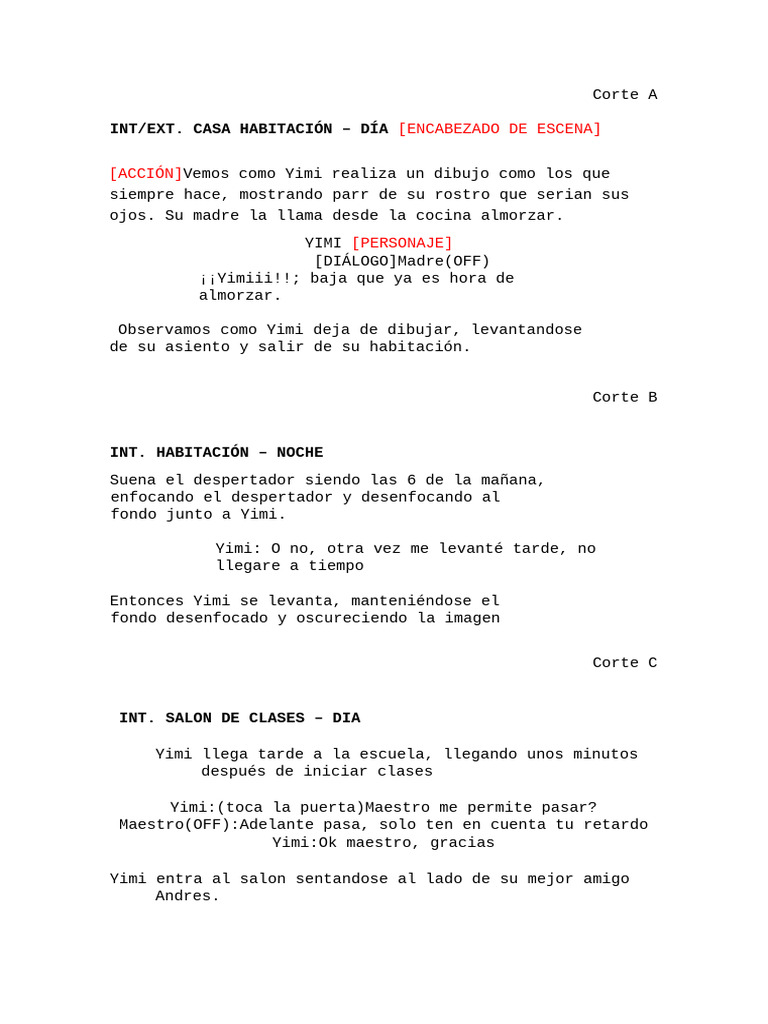 Plantilla-Guion-Literario-Para-Video-Corporativokwnssl 4 | PDF