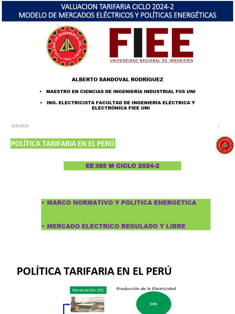 1b2 - Evaluacion Tarifaria - Conceptos | PDF