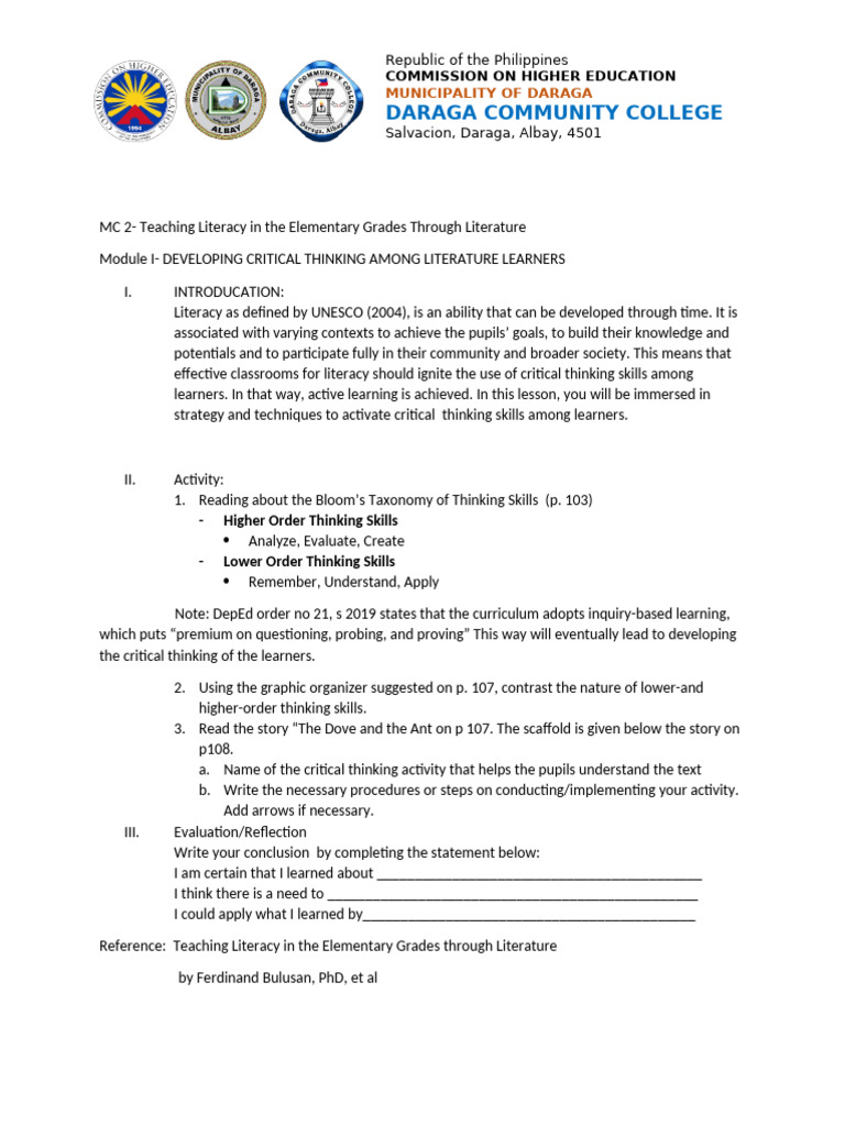 MC 2.docx Module | PDF