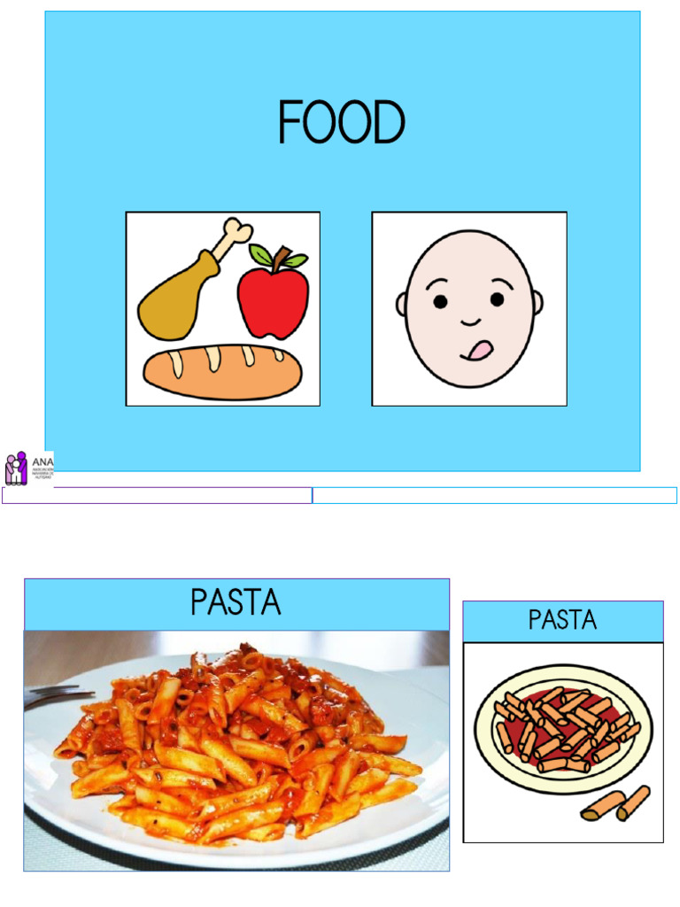 Inglés Comidas 1 | PDF