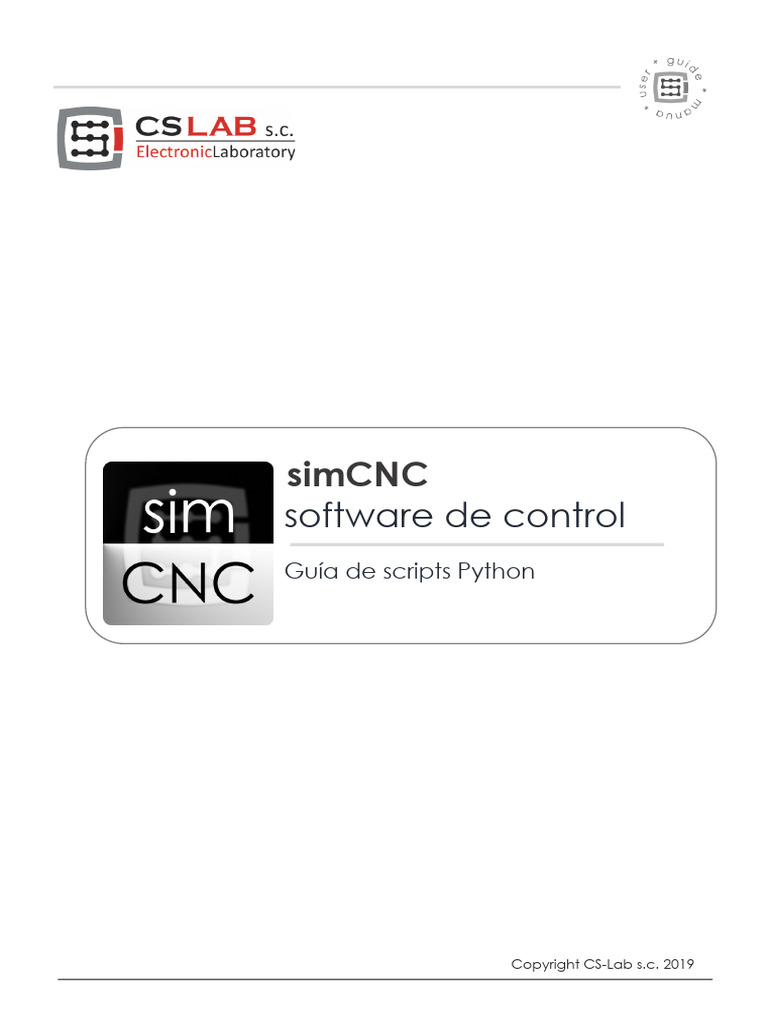 Simcnc Guia de Scripts Python Es | PDF
