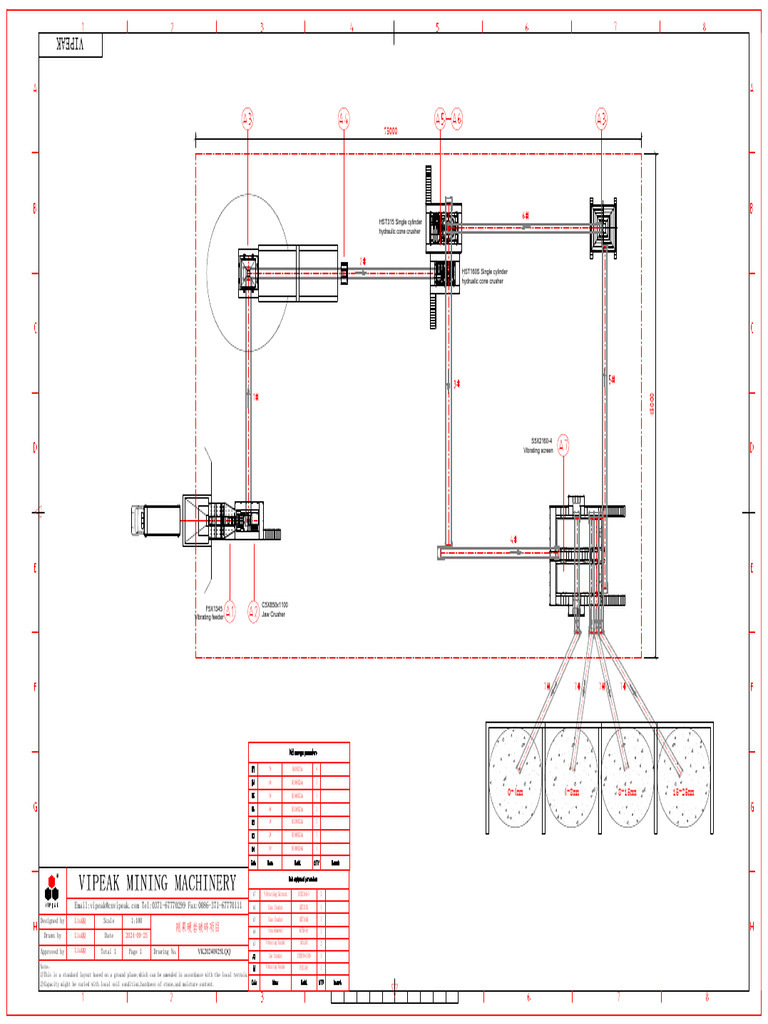 VIPEAK Mining Machinery Equipment Layout | PDF | Secondary Sector Of ...