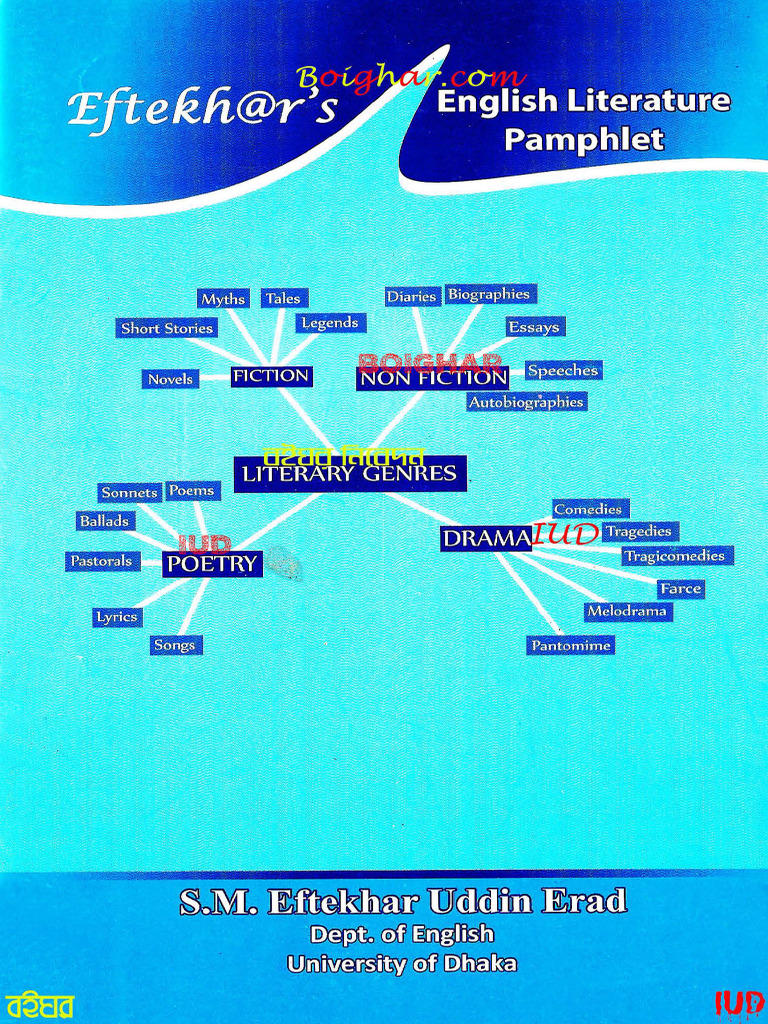 English Literature Pamphlet (Bdniyog - Com) | PDF