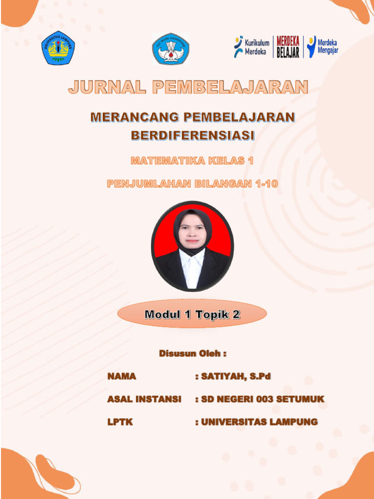 Jurnal Pembelajaranku Modul 1 Topik 2 PPG Piloting 2 | PDF