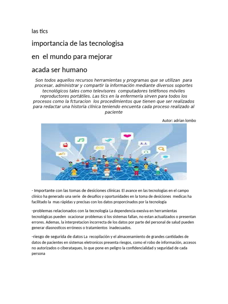 Noticia Las Tics | PDF