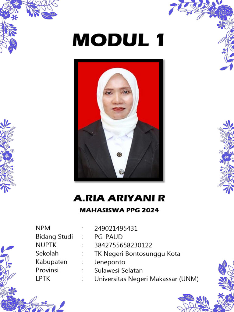 A Ria Ariyani R - Jurnal Modul 1 - Ppa Paud | PDF