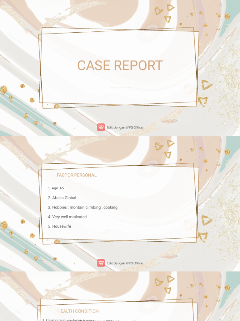 Case Report-Wps Office | PDF