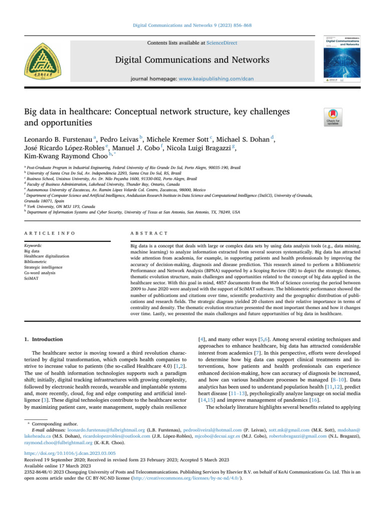 Digital Communications and Networks | PDF