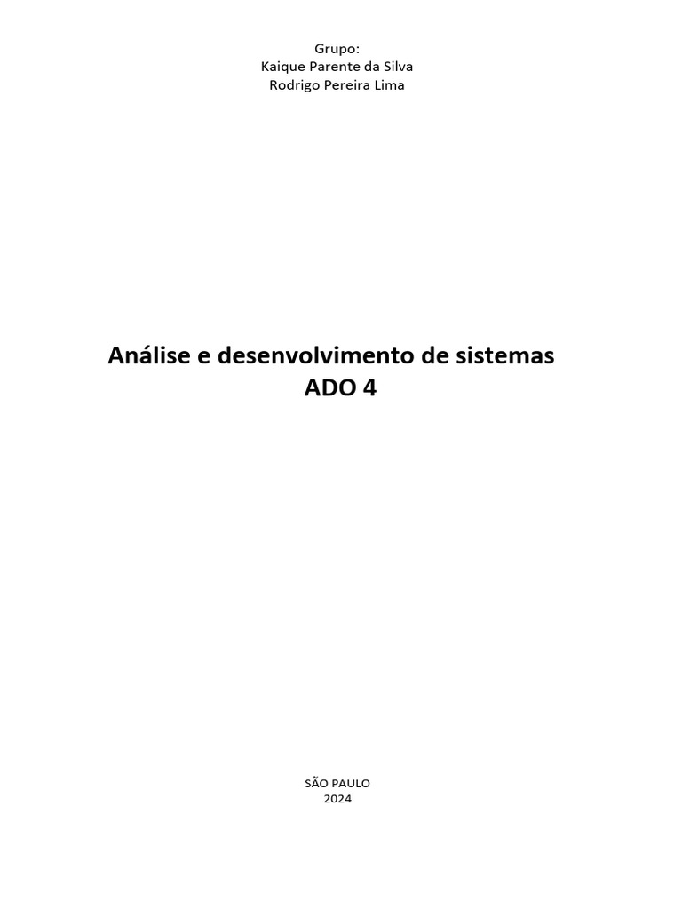 ADO4 | PDF