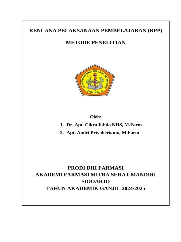 Format RPP | PDF