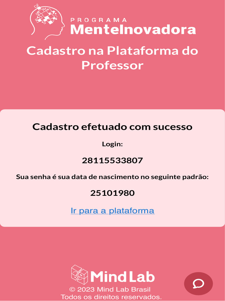 Plataforma Do Professor | PDF