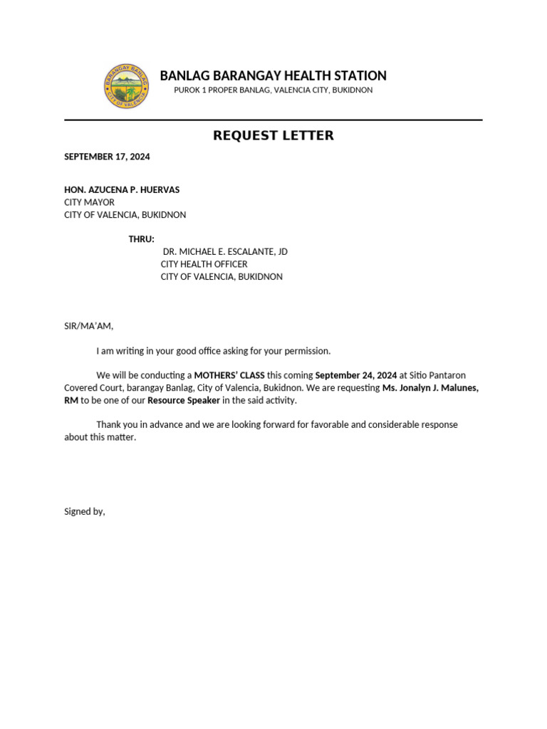 Banlag Barangay Health Station | PDF