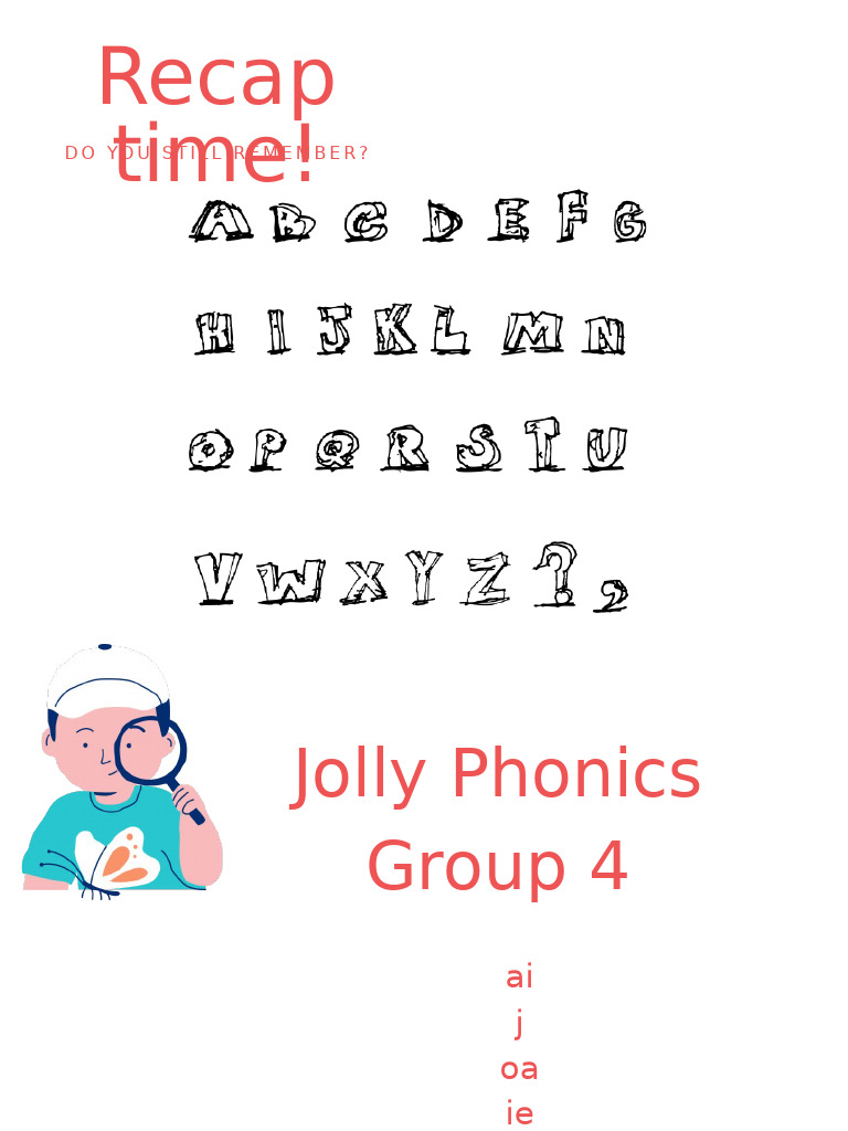 Jolly Phonics Group 4 | PDF