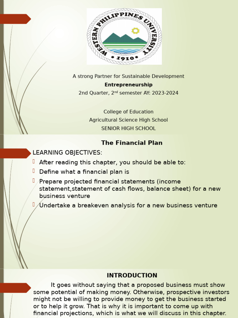 Entrep Chapter 7 Lesson | PDF