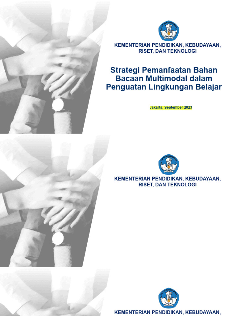 Strategi Pemanfaatan Bacaan Multimodal Dalam Penguatan Lingkungan ...