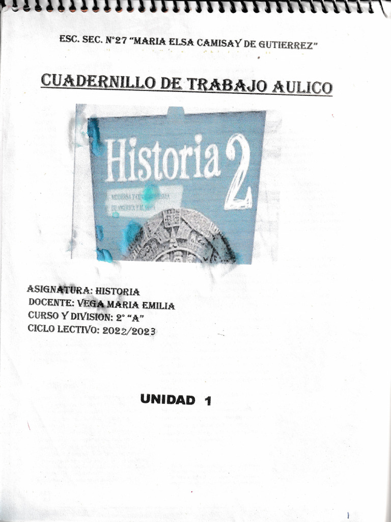 Cuadernillo Segundo Secundaria | PDF