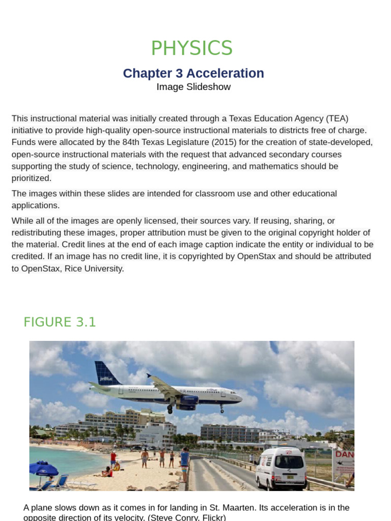 Physics Chapter 3 Slides | PDF