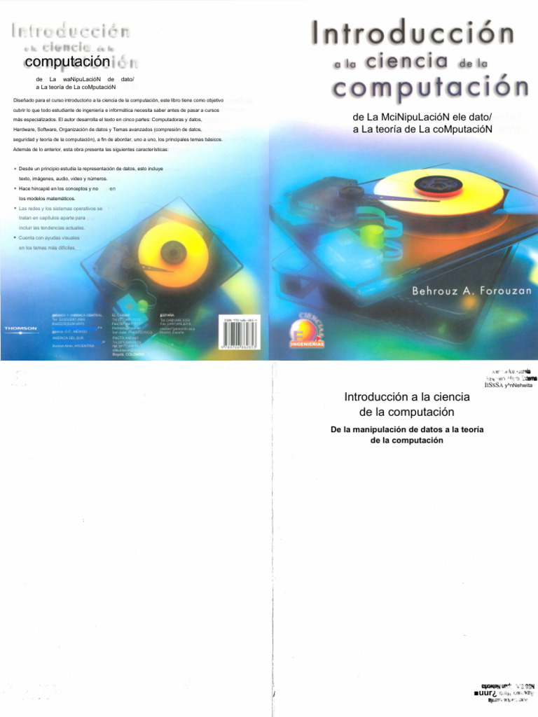 Introduccion A La Ciencia de Computacion de La Manipulacion de Datos A La Teoria de La ...