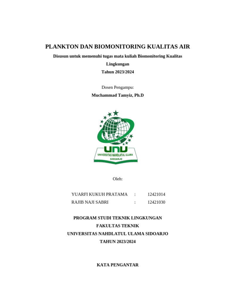 Biomon - Plankton | PDF