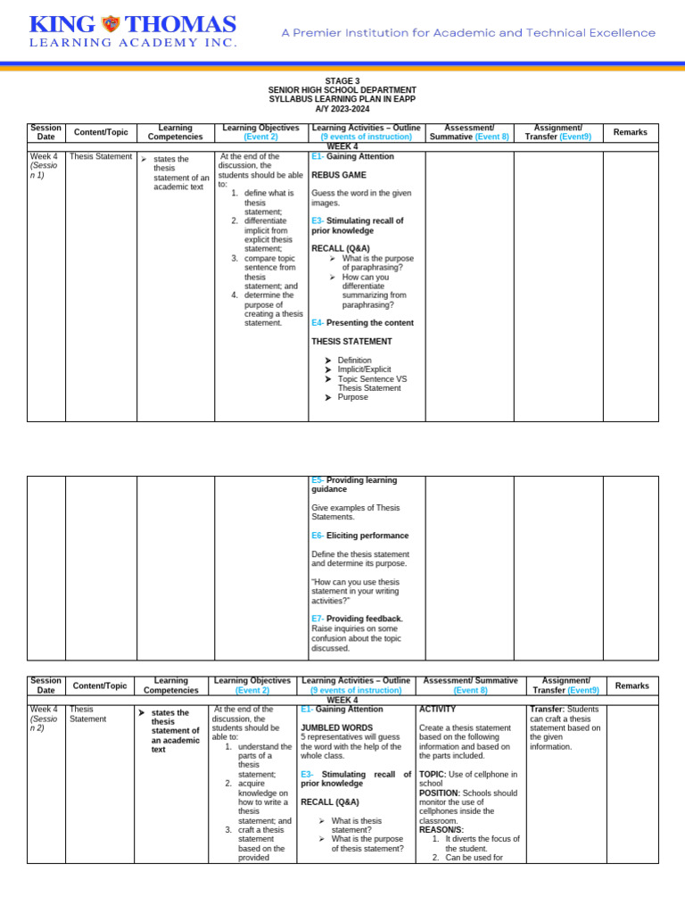 LP Week 4 Reyes EAPP | PDF