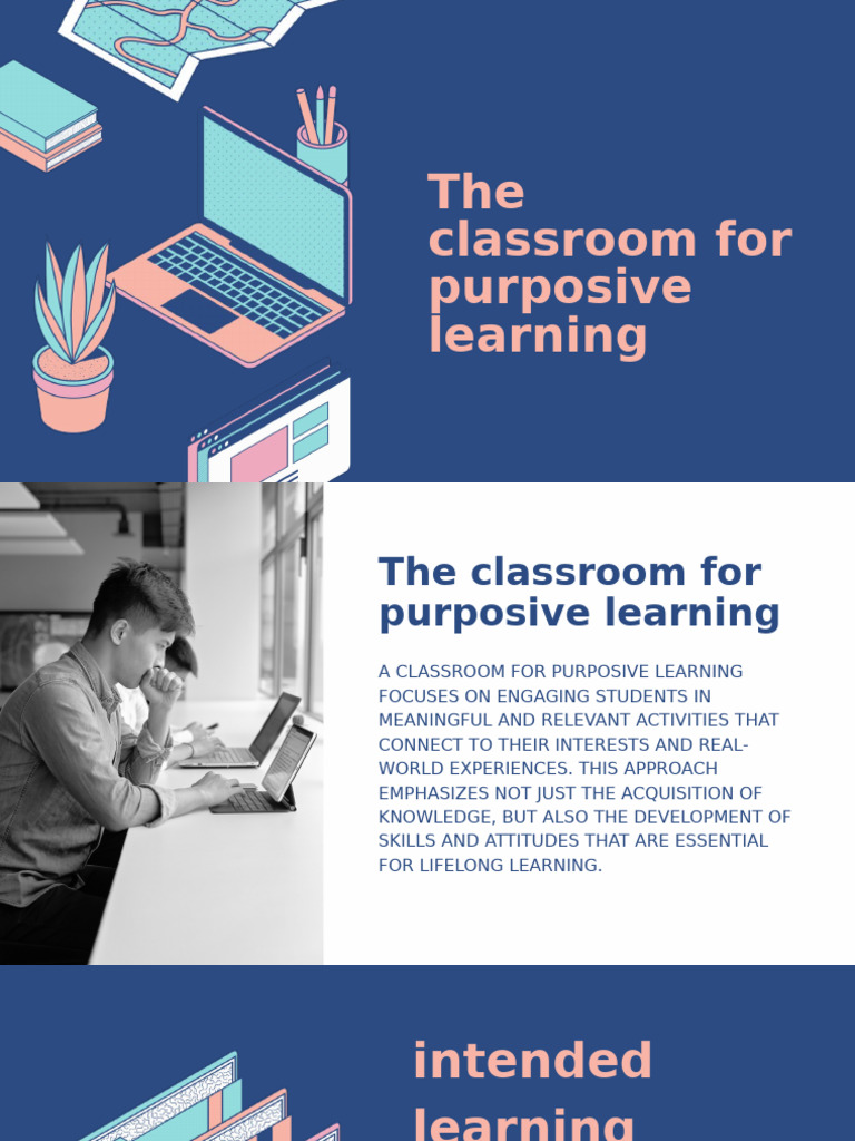 The Classroom For Purposive Learning | PDF | Classroom | Learning