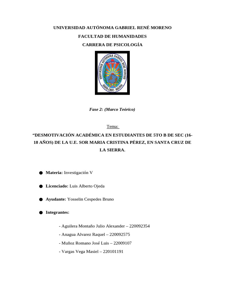 Fase 2 Inv 5 - 073746 | PDF