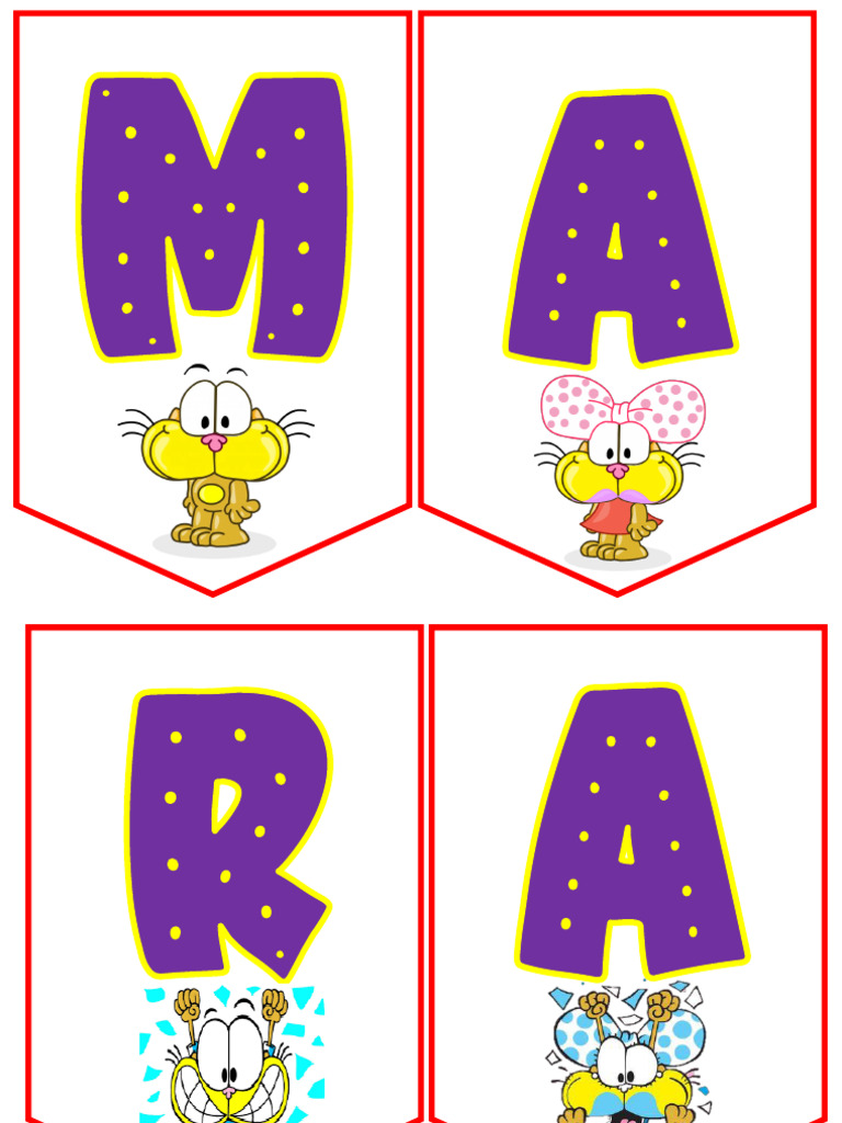 Banderín Maratón de Lectura | PDF