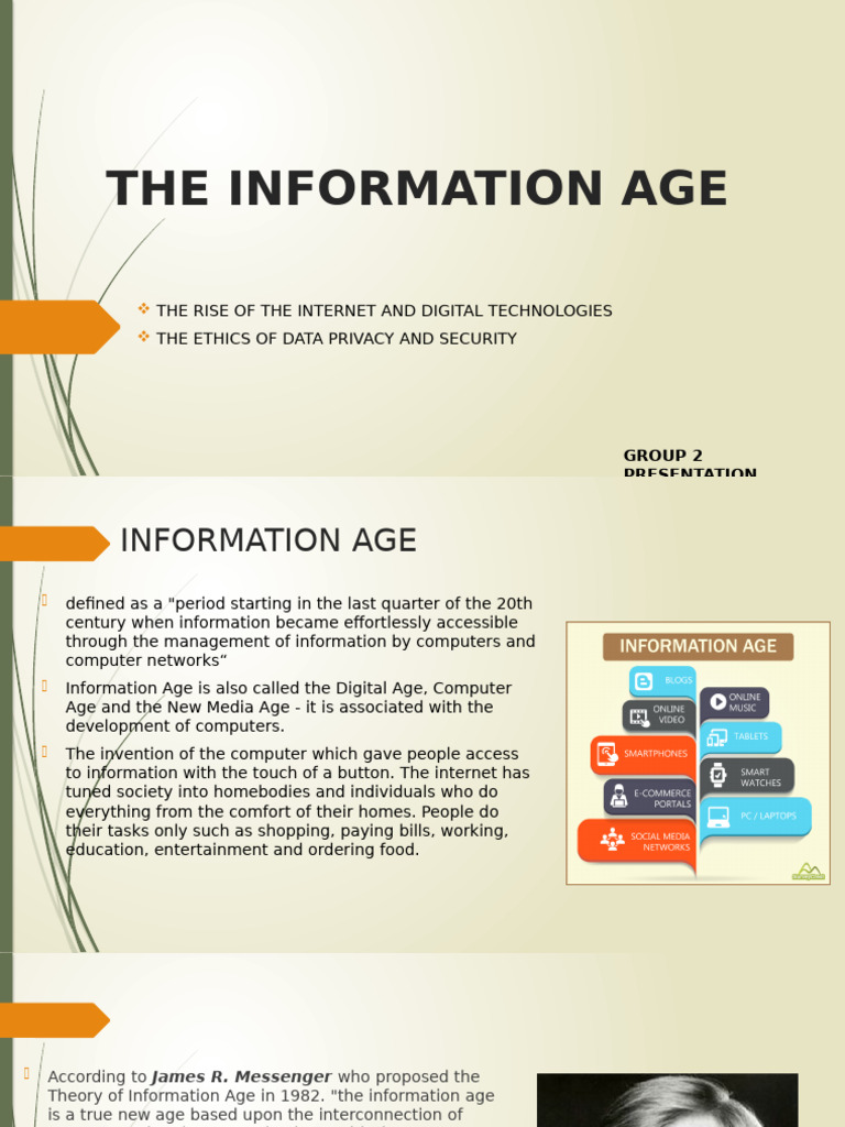 The Information Age | PDF
