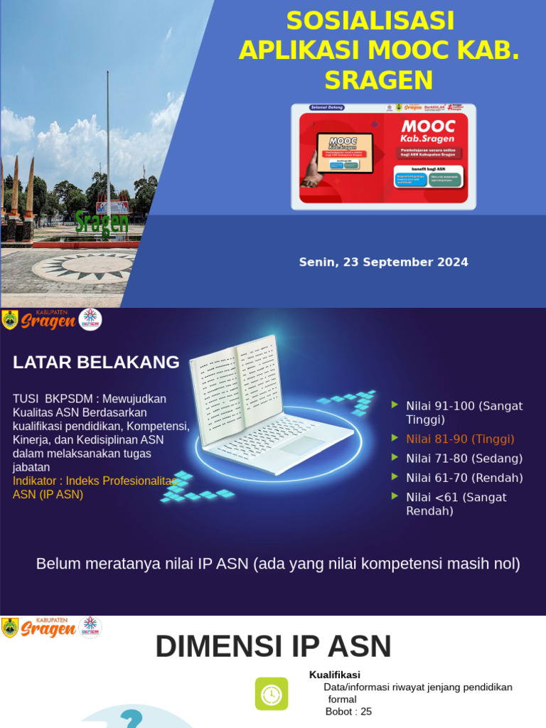 Materi Sosialisasi Mooc Sragen - 23 Sept 2024 | PDF