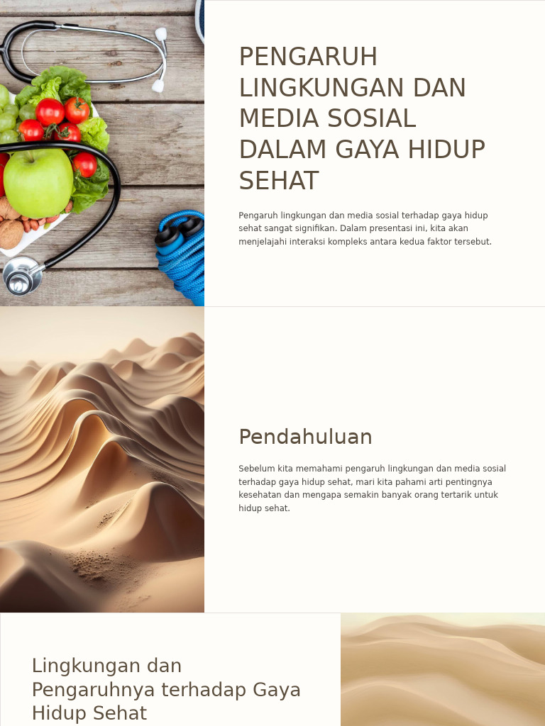 Pengaruh-Lingkungan-Dan-Media-Sosial-Dalam-Gaya-Hidup-Sehat ( | PDF