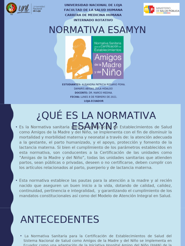 Normativa Esamyn | PDF