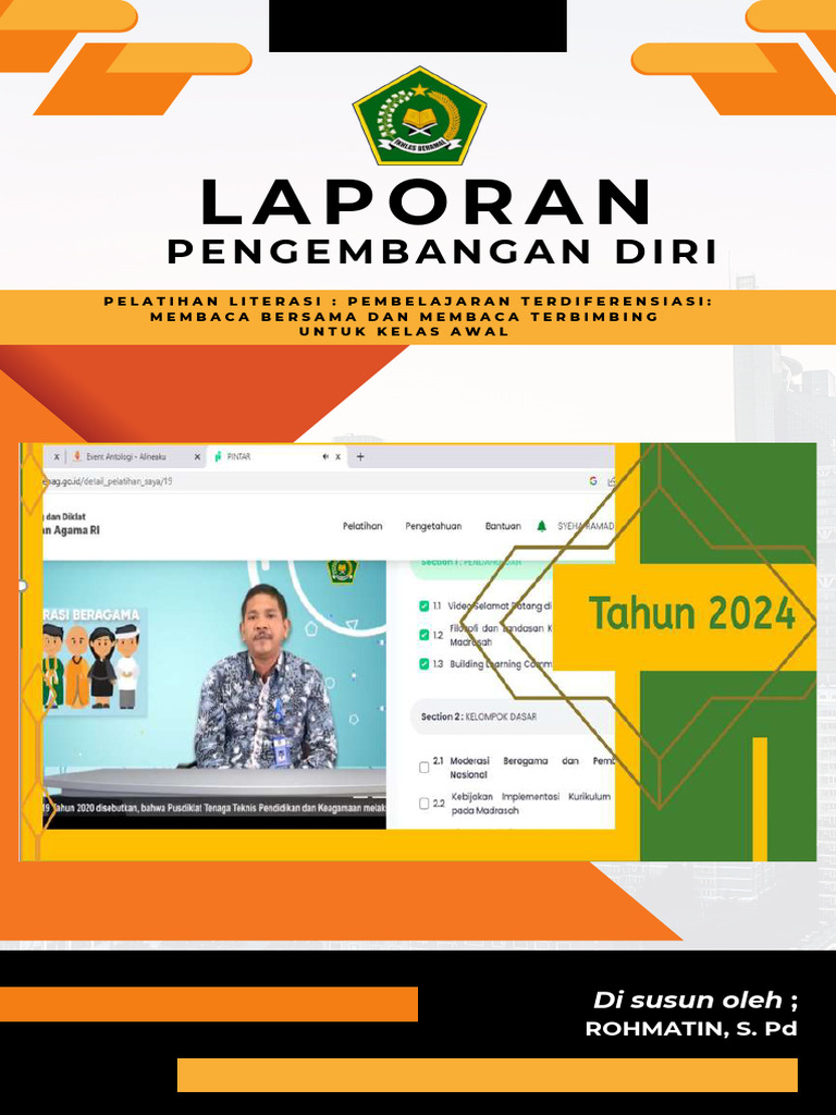 LPD Pelatihan Literasi Pembelajaran Terdiferensiasi Membaca Bersama Dan Membaca Terbimbing Untuk ...