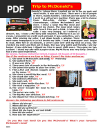 Reading Skills Practice: A Restaurant Menu - Exercises: Preparation ...