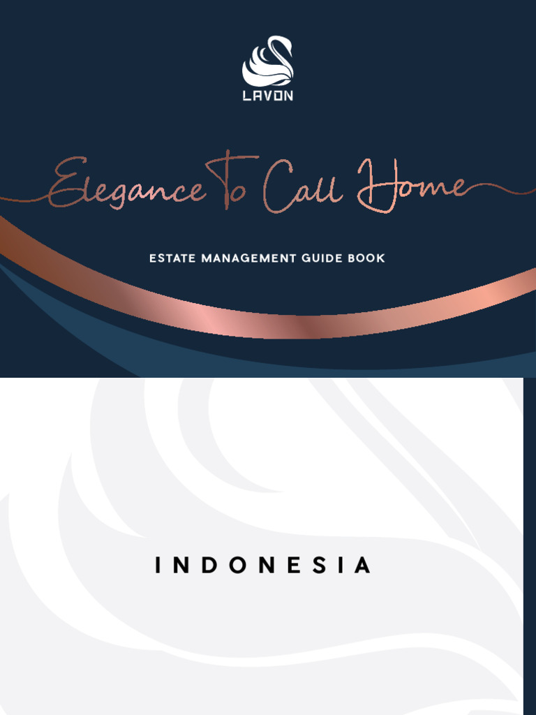 Estate Management Book A5 - Lavon 1 | PDF