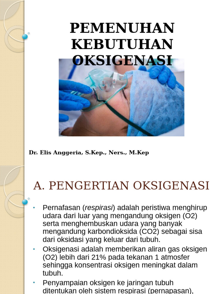 Pemenuhan Kebutuhan Oksigenasi | PDF