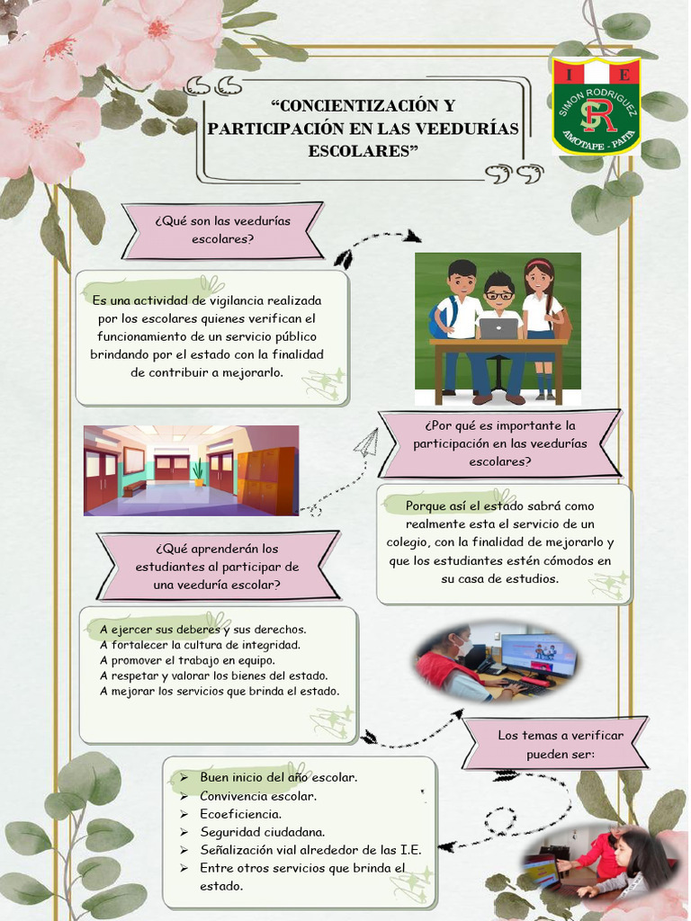 Afiche DPCC Veedurias Escolares | PDF