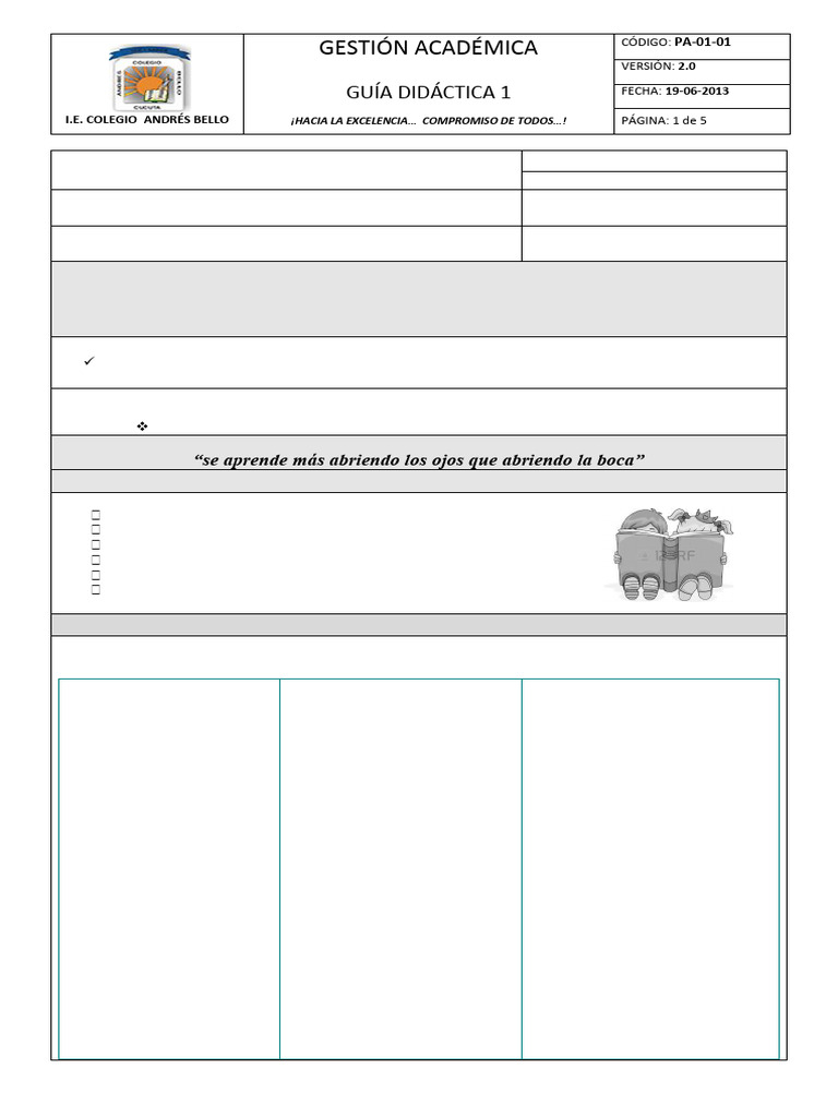 Grado - 4 - Cuarto - Periodo - Guia - 1 PALABRAS COMPUESTAS | PDF