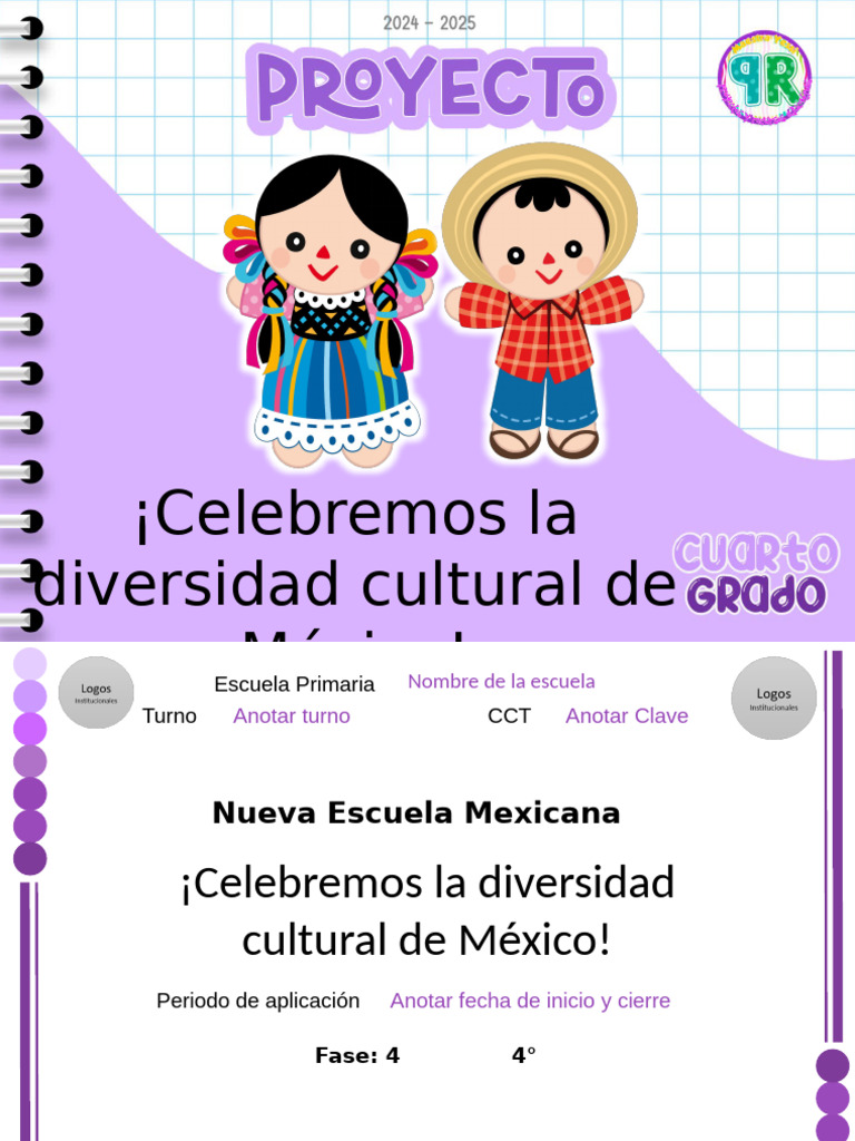 4° ¡Celebremos La Diversidad Cultural de México! | PDF