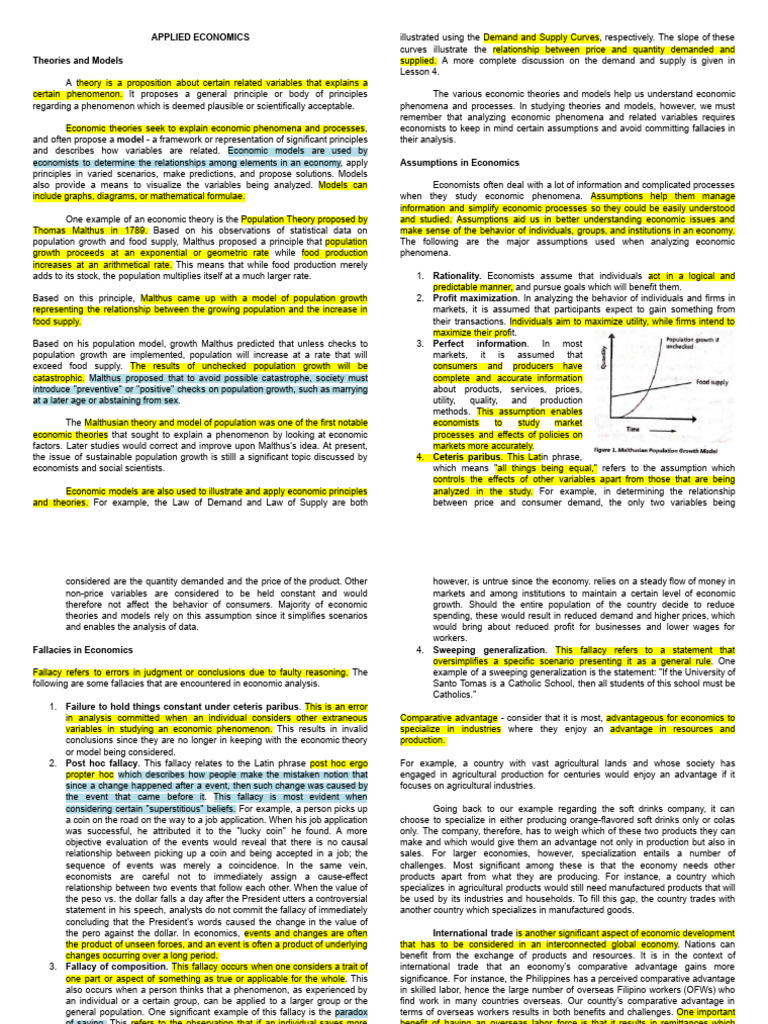 Theories and Model | PDF