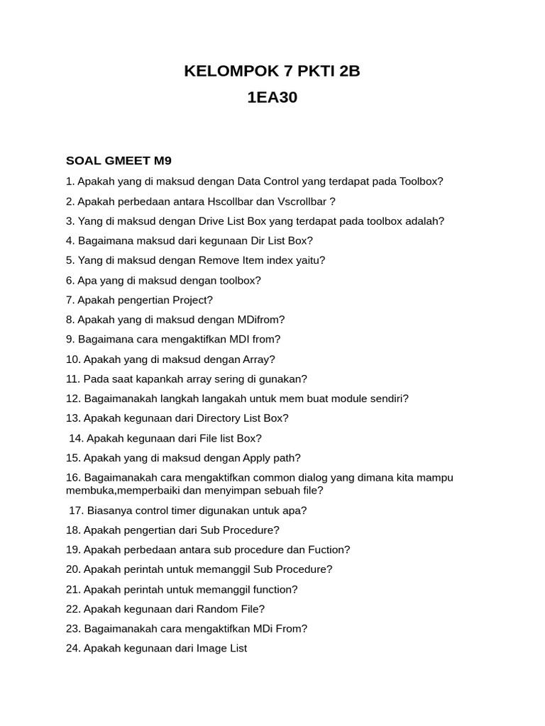 Kelompok 7 PKTI 2B M9 | PDF