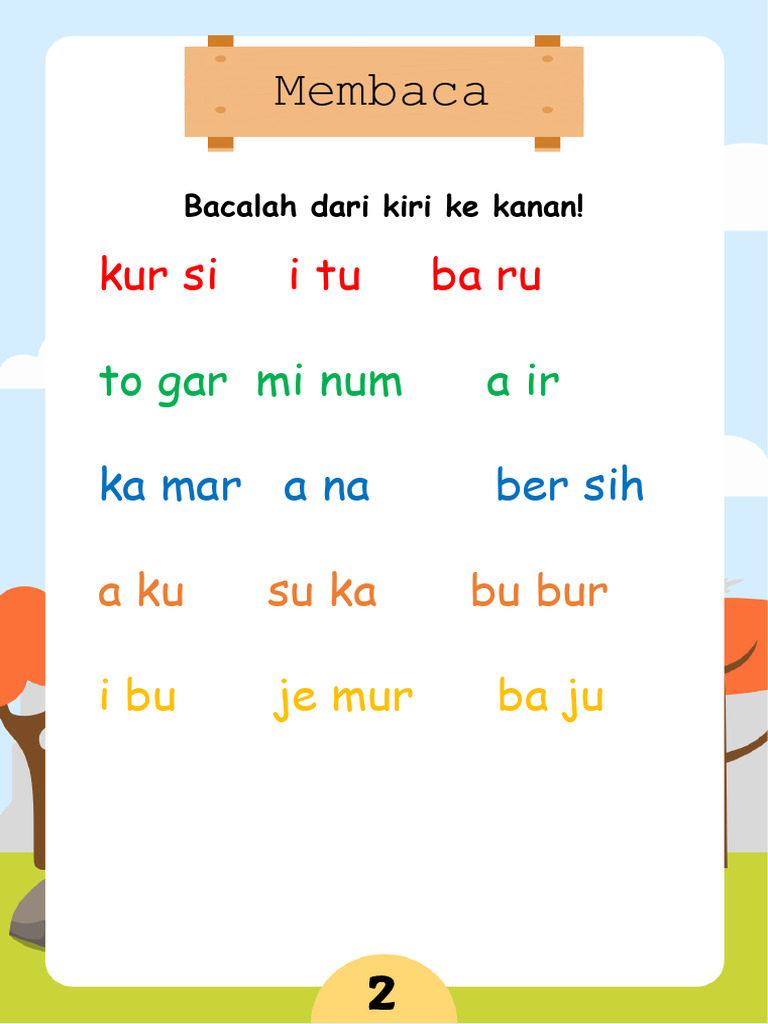 Kelas 1 - Modul Calistung 05-4 | PDF