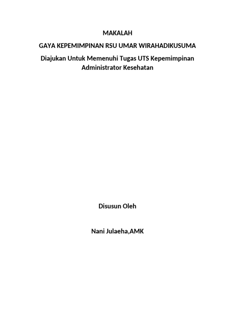 MAKALAH | PDF