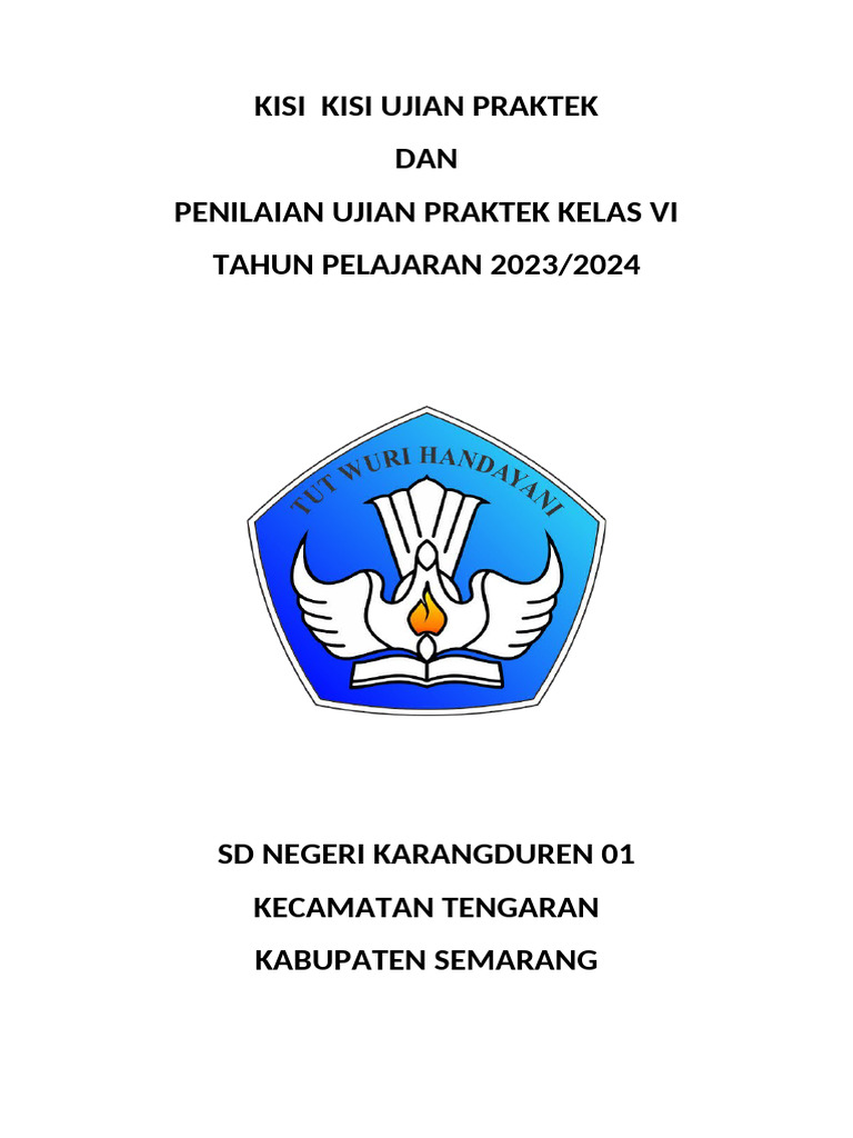 Kisi Kisi Ujian Praktek | PDF