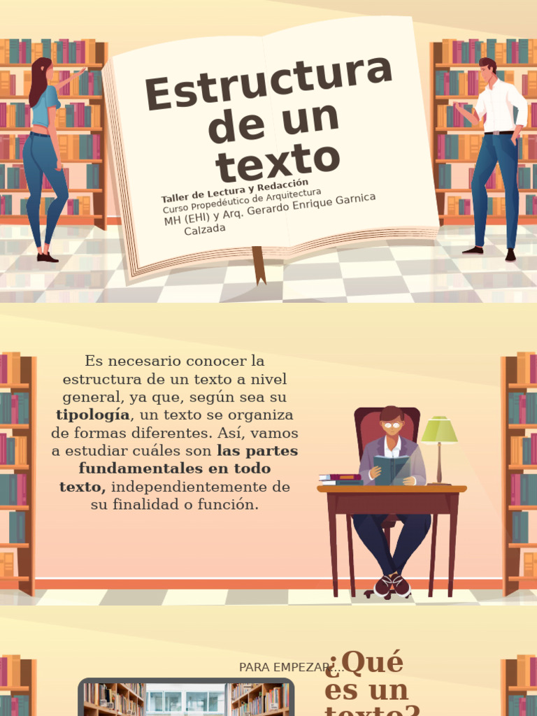 Clase 2-Tema 2 Estructura de Un Texto | PDF