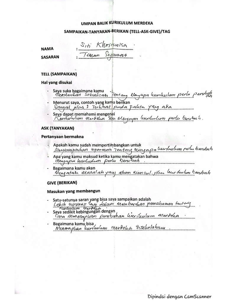 Aksi Nyata Kurikulum Merdeka | PDF