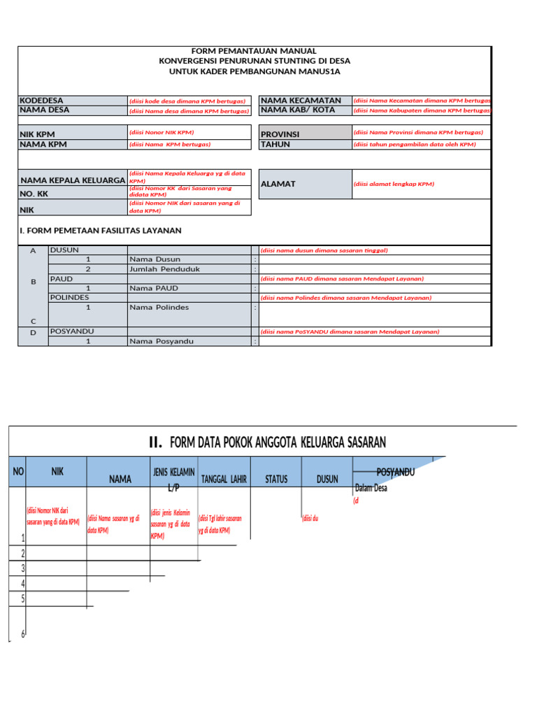 Form Bantu Kpm-1 | PDF